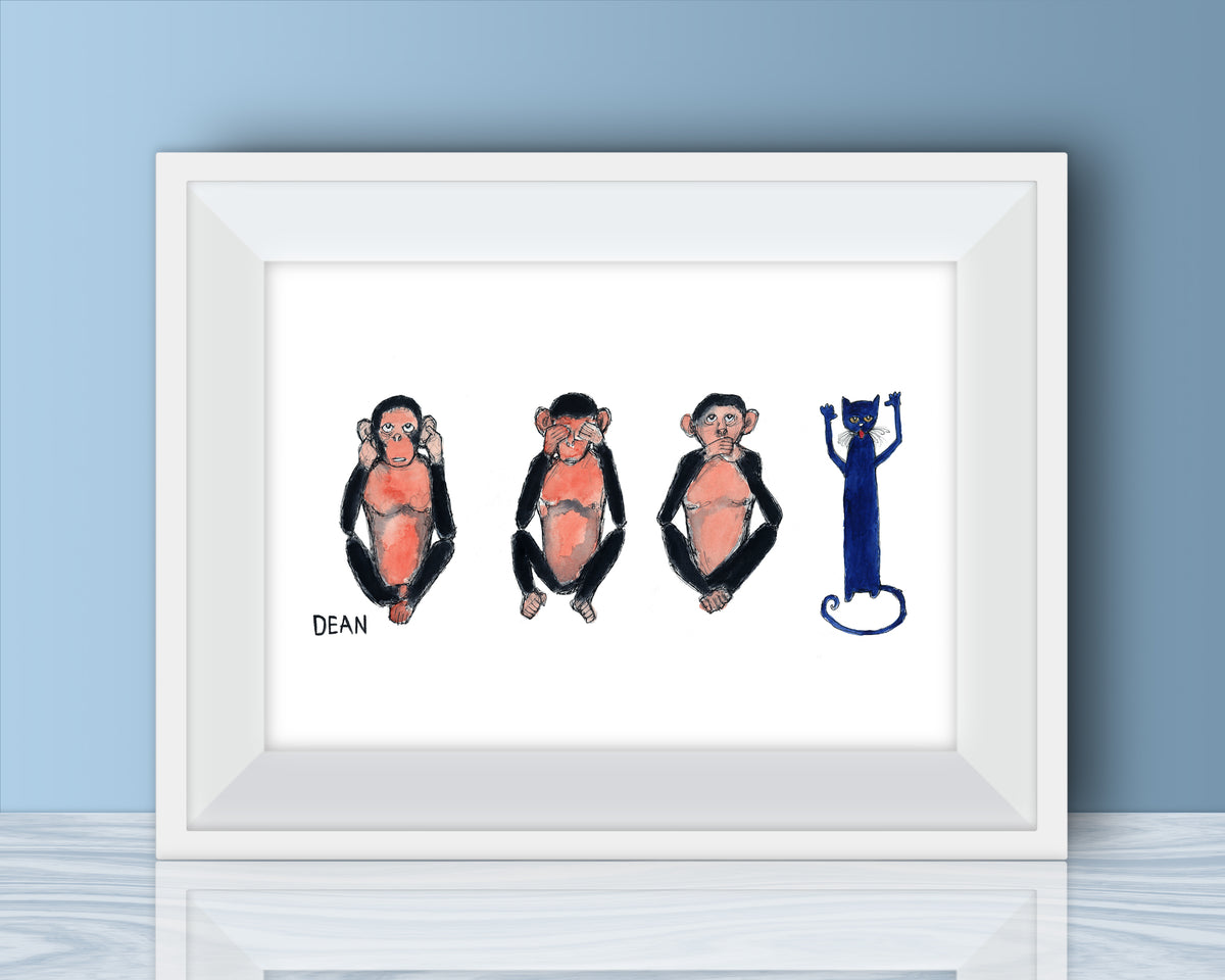 Hear No Evil, See No Evil, Speak No Evil – Pete the Cat