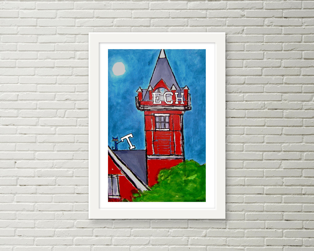 Georgia Tech Tower – Pete the Cat