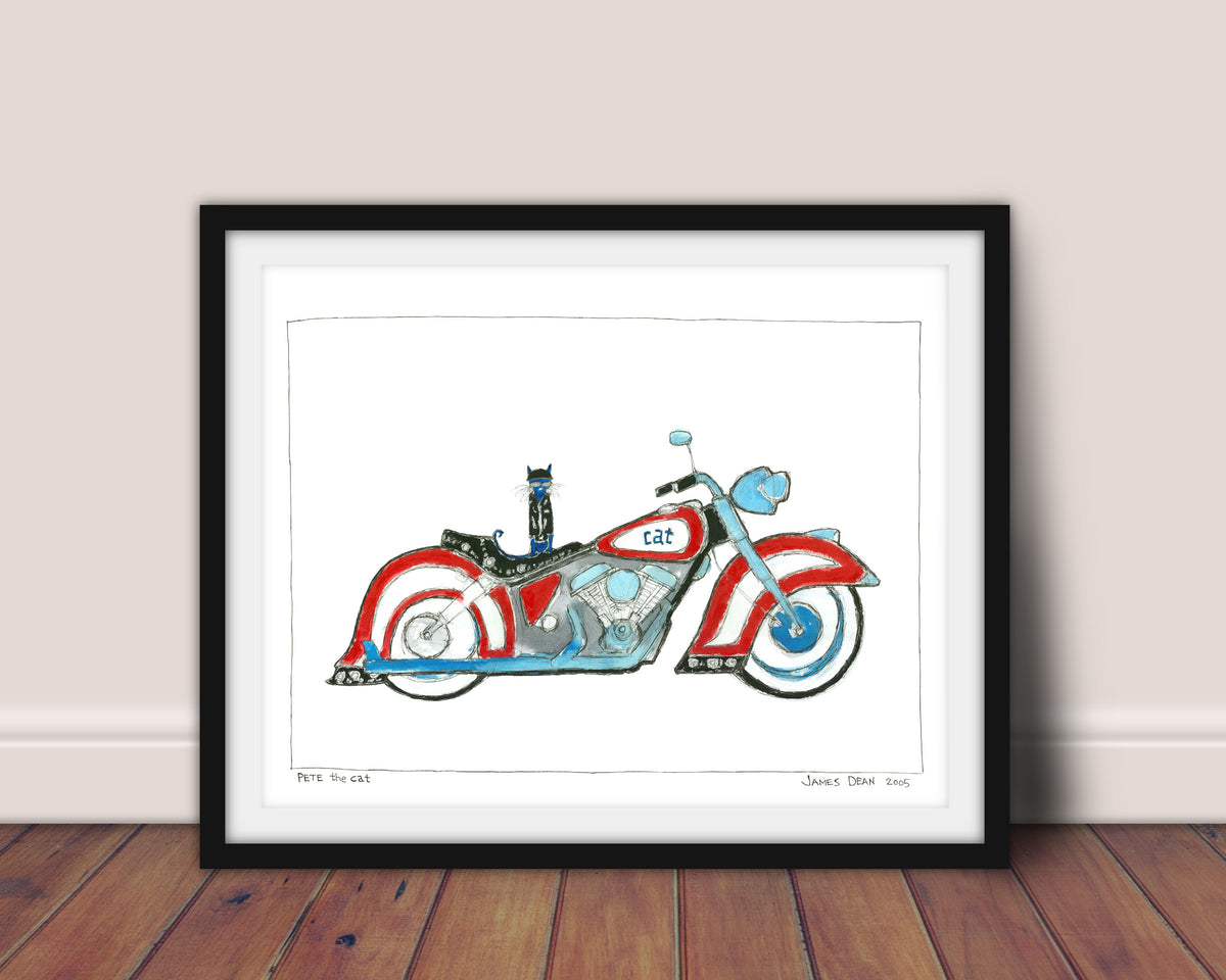 Motorcycle Pete – Pete the Cat